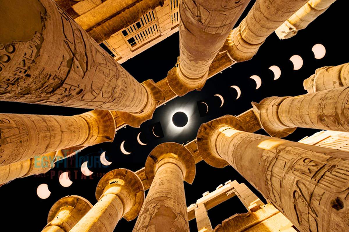 Evento Do Eclipse Solar No Egito Em Agosto De 2027